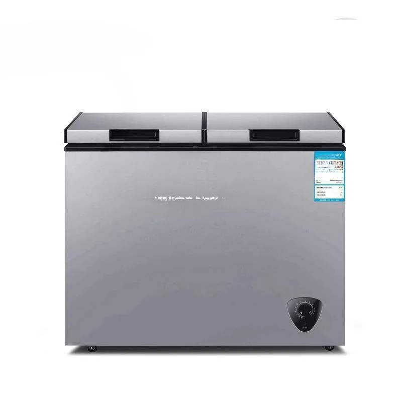 Dual-Temperature-Freezer-Two-Door-Refrigerator-Home-Use-and-Commercial ...
