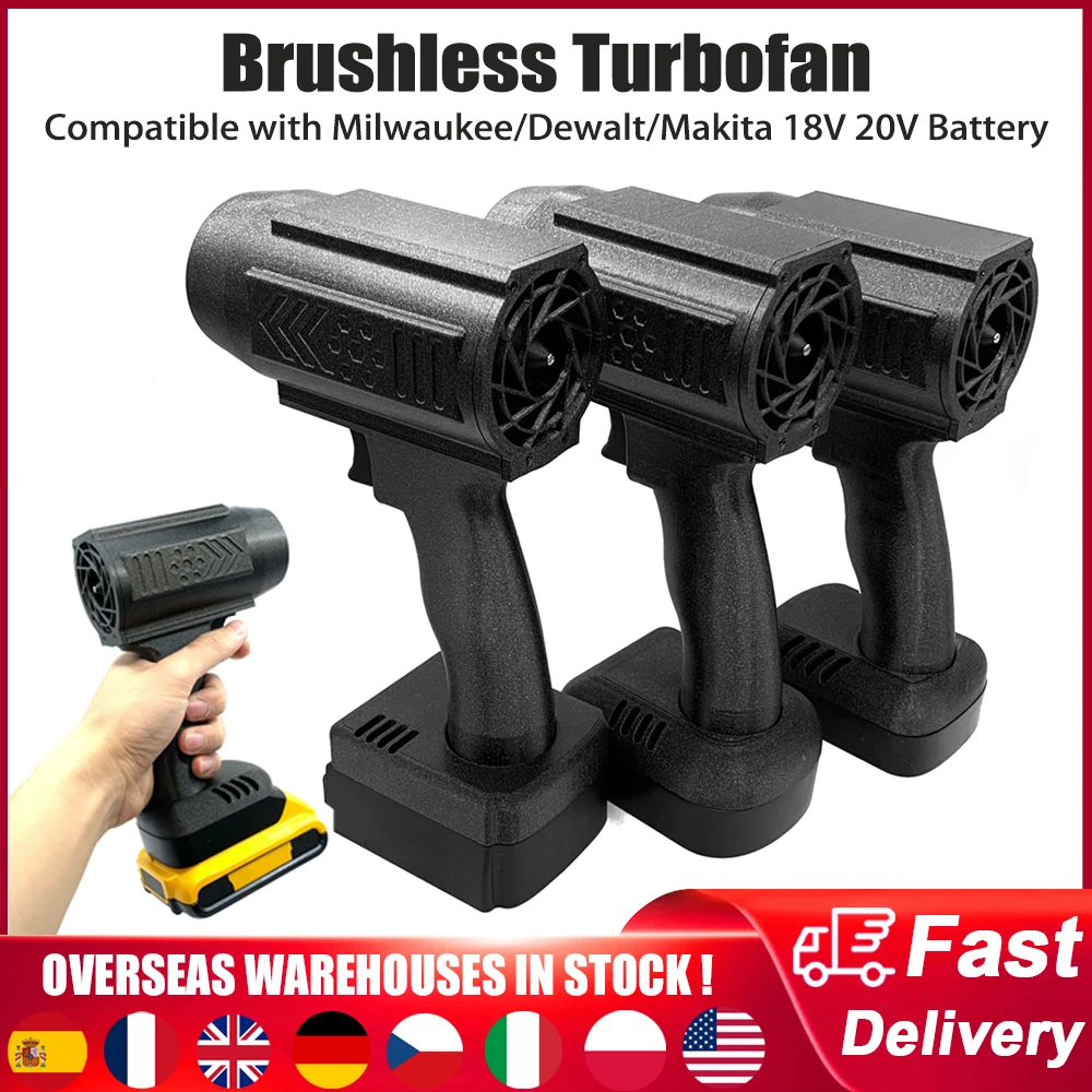 High-Power-Turbofan-50mm-Brushless-Motor-Jet-Fan-1000g-Thrust-Dust ...