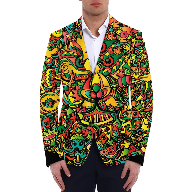Men's Printed Blazer | Printed Blazer Man | Printed Jacket Man | Men's ...