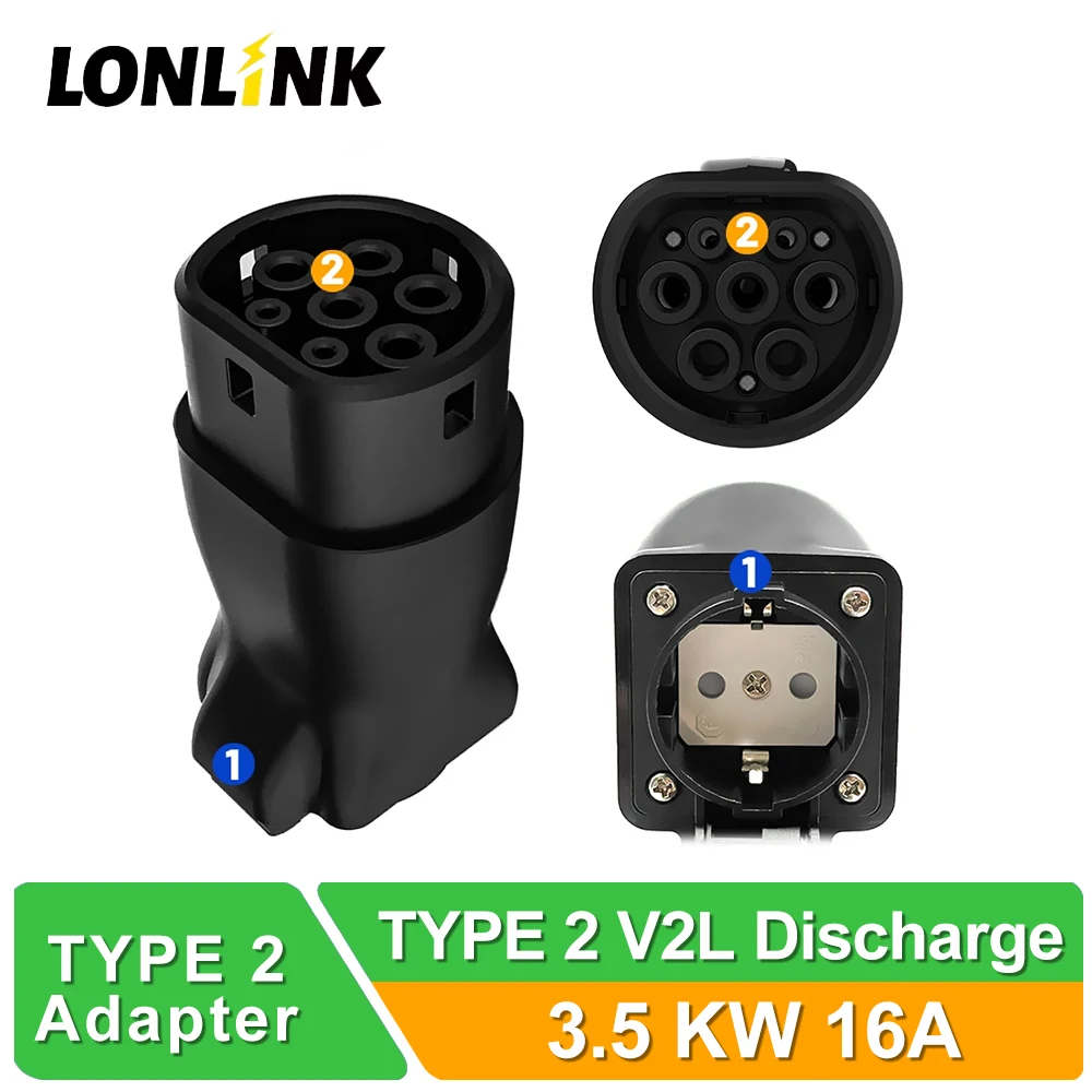 LONLINK-V2L-Discharger-For-Type2-Car-Discharge-EV-Cable-Adapter-for-BYD ...