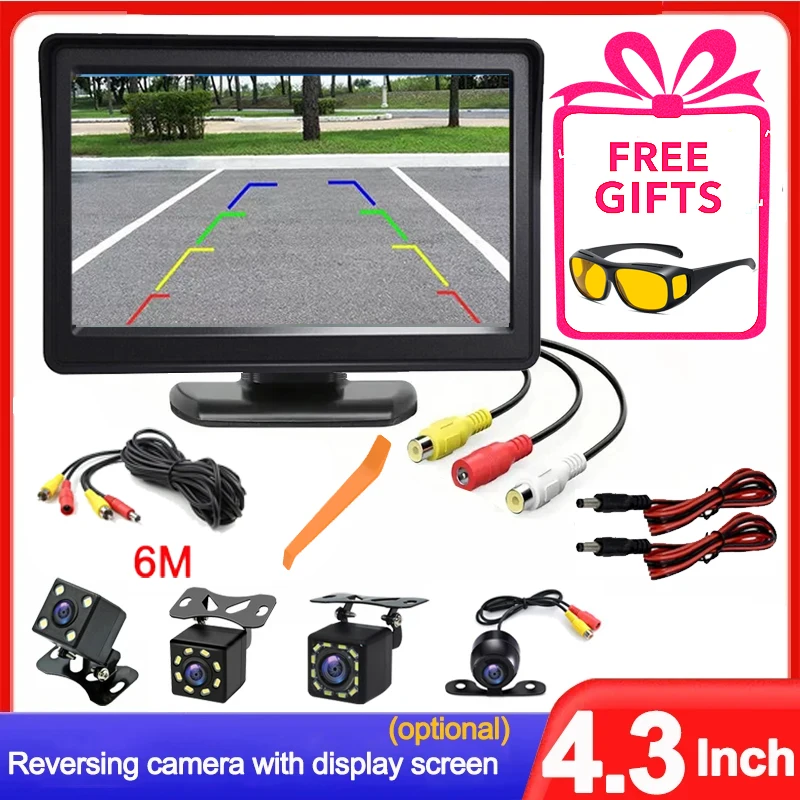 C-mera-de-vis-o-traseira-para-ve-culo-4-3-Polegada-Tela-do-monitor ...