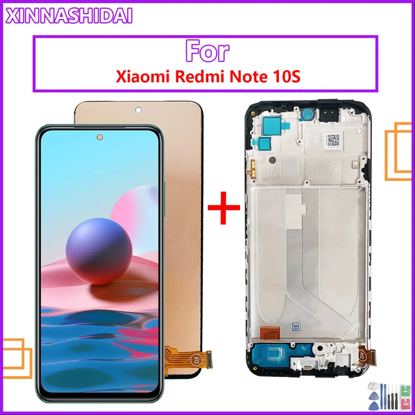 For-Xiaomi-Redmi-Note-10S-LCD-Display-Touch-Screen-Digitizer-Assembly ...