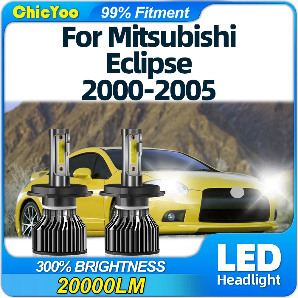 H4-LED-Headlight-Bulbs-20000LM-High-Low-Beam-Super-Bright-6000K-Car ...