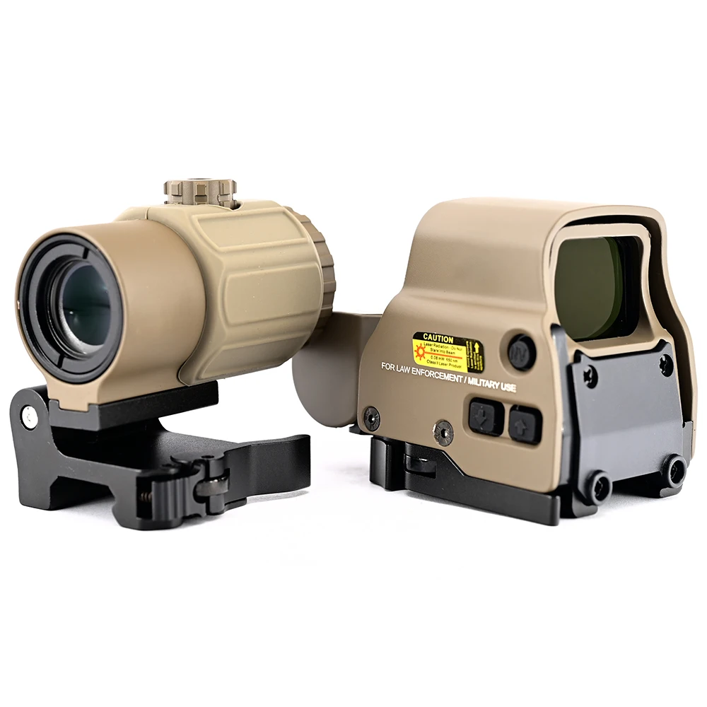 Tactical-Hunting-Airsoft-Holographic-Reflex-EXP-Red-Green-Dot ...