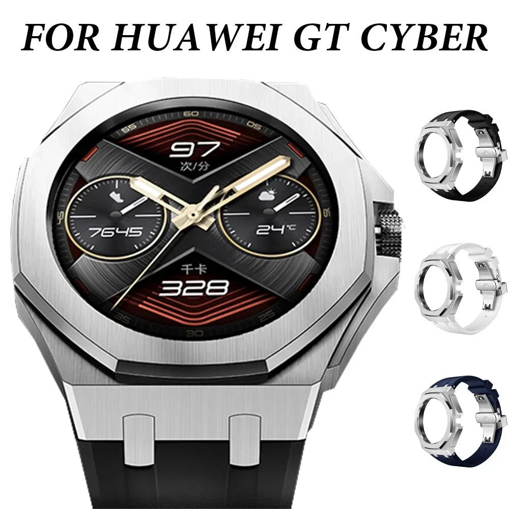 Modification Kit for HUAWEI GT Cyber Stainless Steel Case Metal ...
