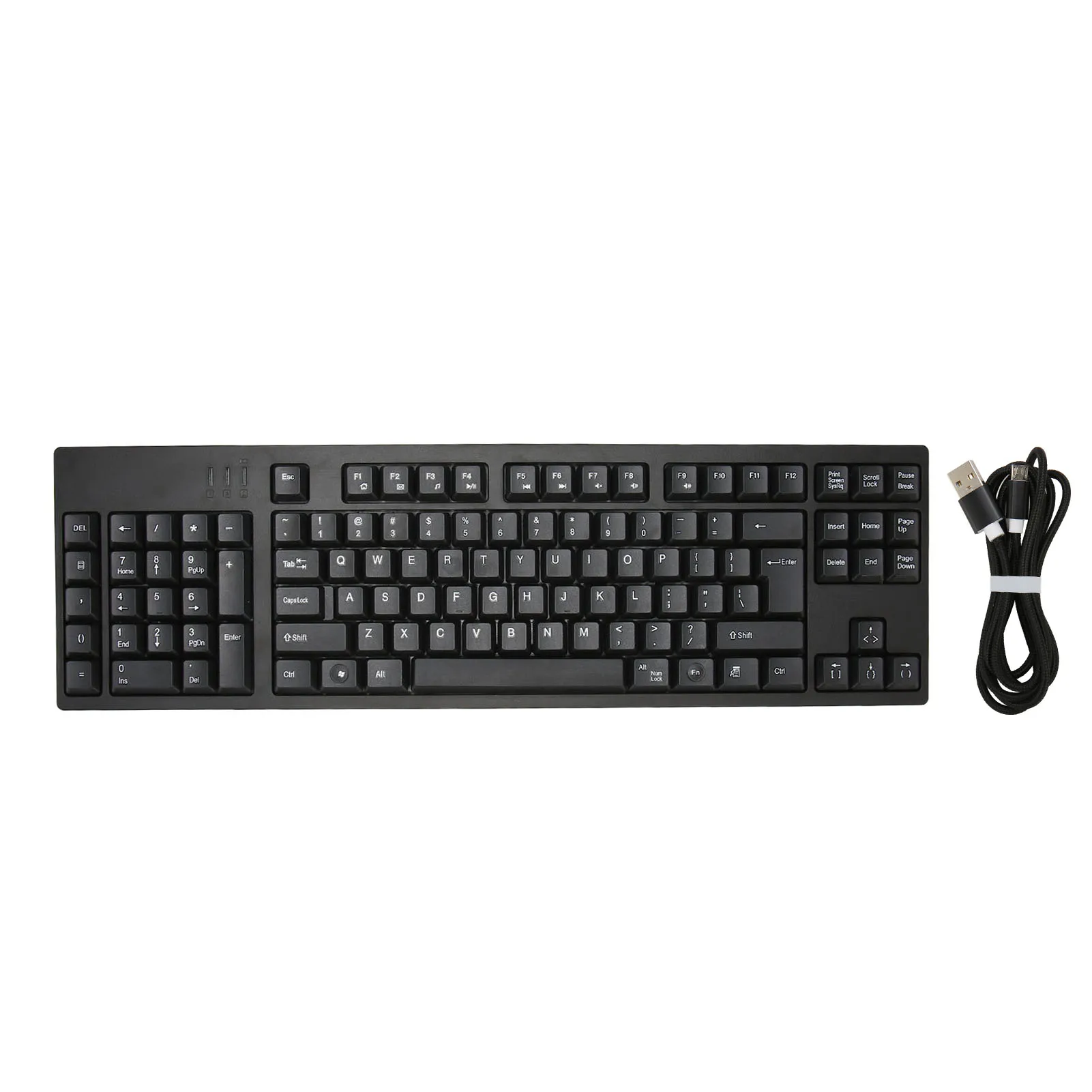 Left-Handed-Left-Numpad-Keyboard-Layout-ergon-mico-para-neg-cios-Plug ...
