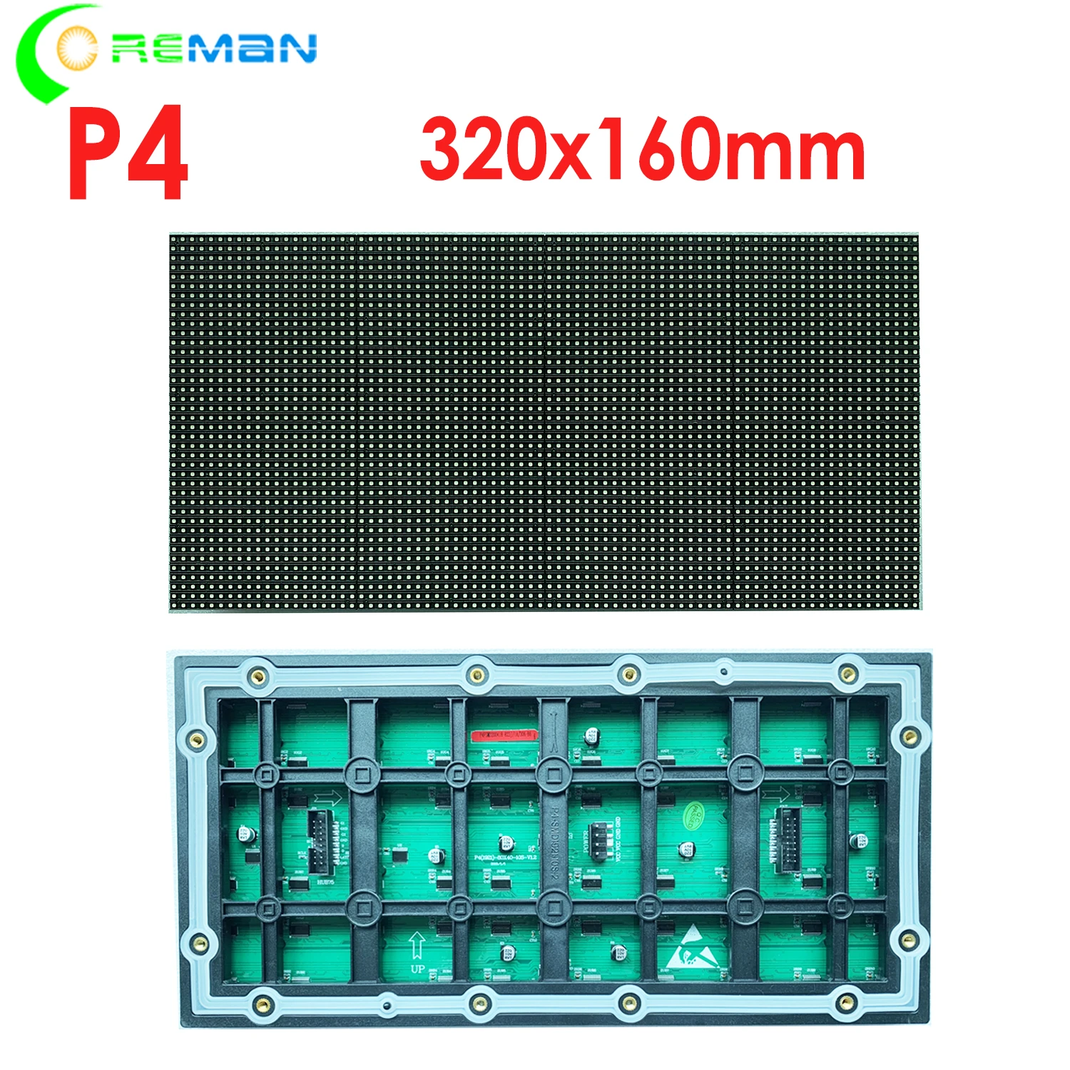 Aliexpress High Quality P4 Outdoor Led Module 320x160mm 80 X40 Pixel , Rgb Led Matrix Smd Led ...