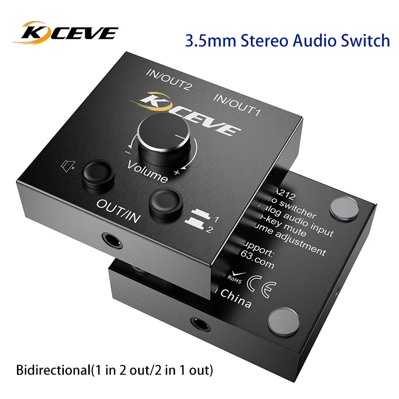 2x1-1x2-3-5mm-Stereo-Audio-Switch-Bi-Directional-Switcher-With-Mute ...