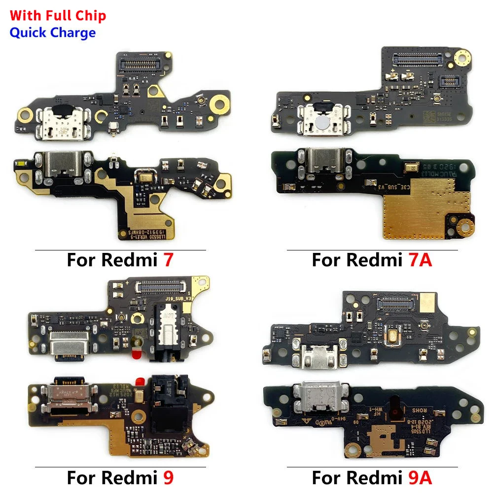 100% OEM For Xiaomi Redmi 5 6 6A 7 7A 8A 8 9 9A 9C 9T USB Charging Port ...