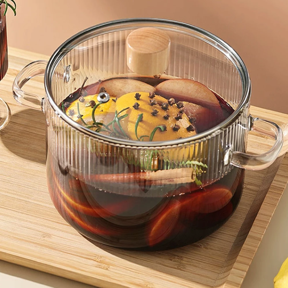 Cooking-Pots-Clear-with-Lids-1-6L-Double-Ear-Striped-Glass-Pot-Multi ...