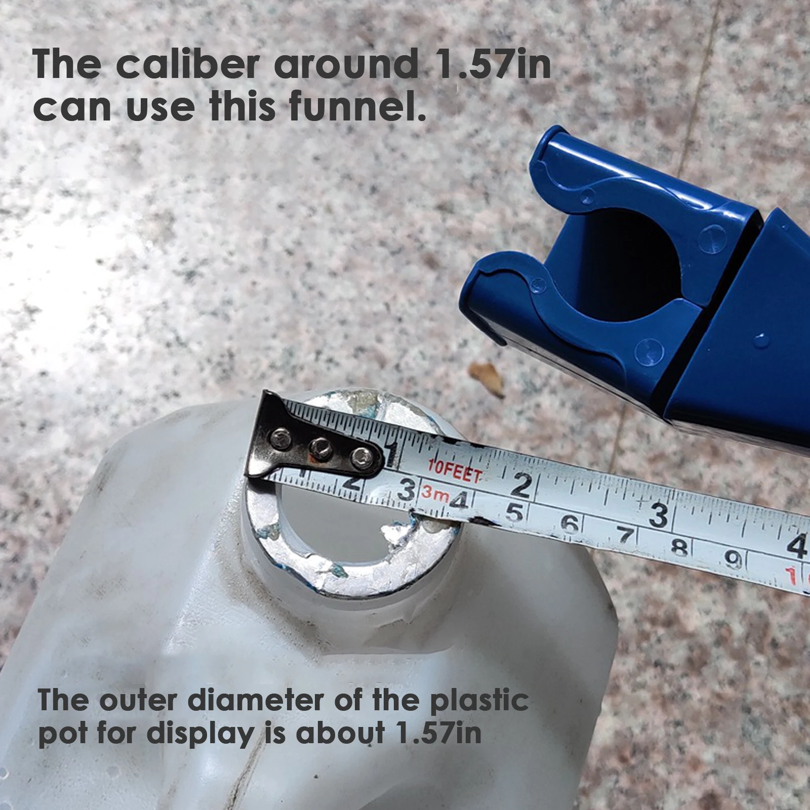 Oil Measure Can With Funnel