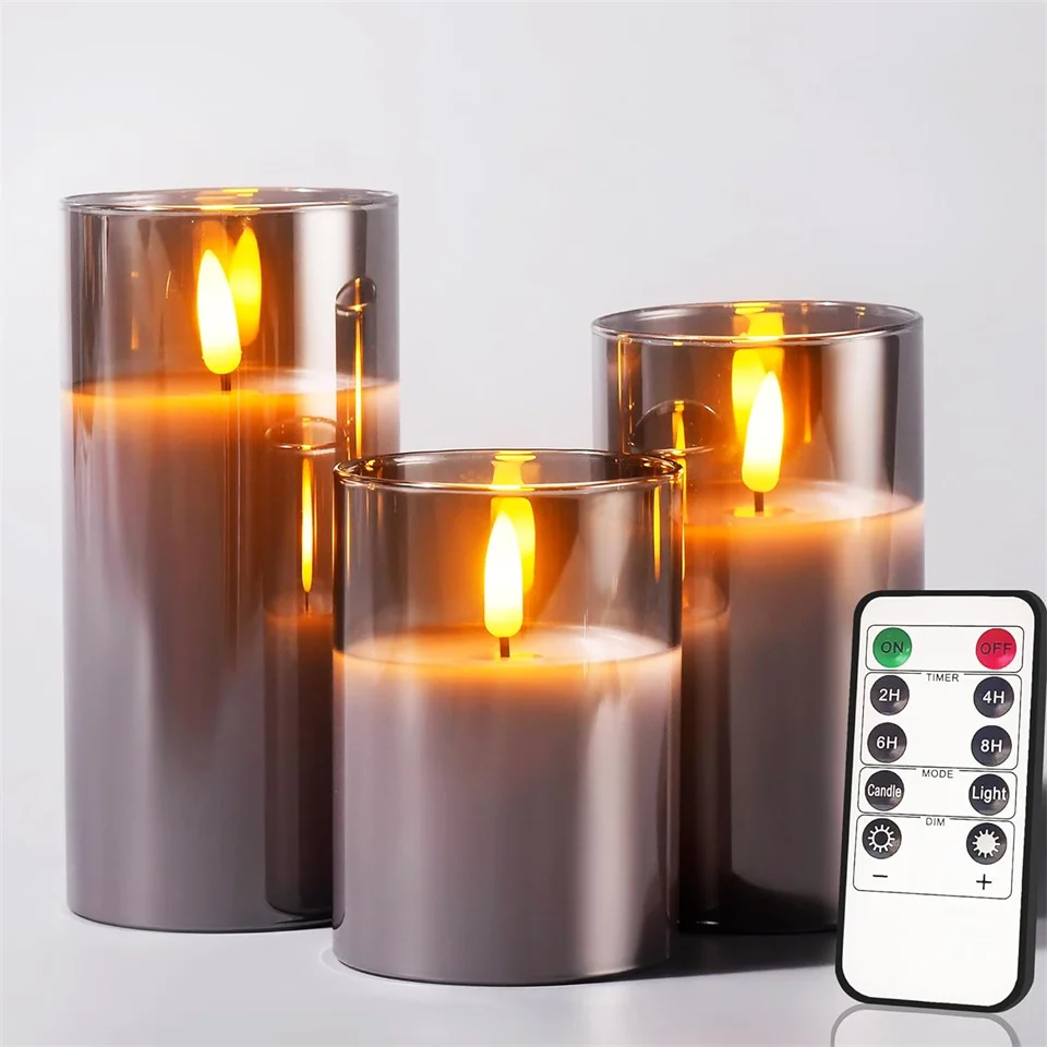 LED-Lights-for-Home-Electronic-Candle-LED-Candle-Decoration-LED-Glass ...