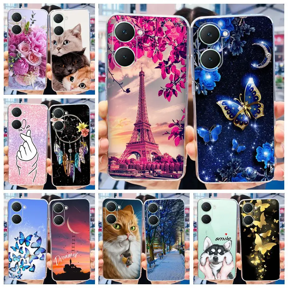For-Vivo-Y03-Case-V2332-Luxury-Popular-Painted-Cover-Soft-Silicone ...