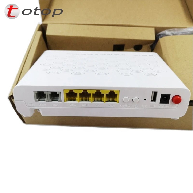 100% Original Zte Zxhn F660 V5 Onu Zte F660 Gpon Com 4fe + 2tel Usb ...