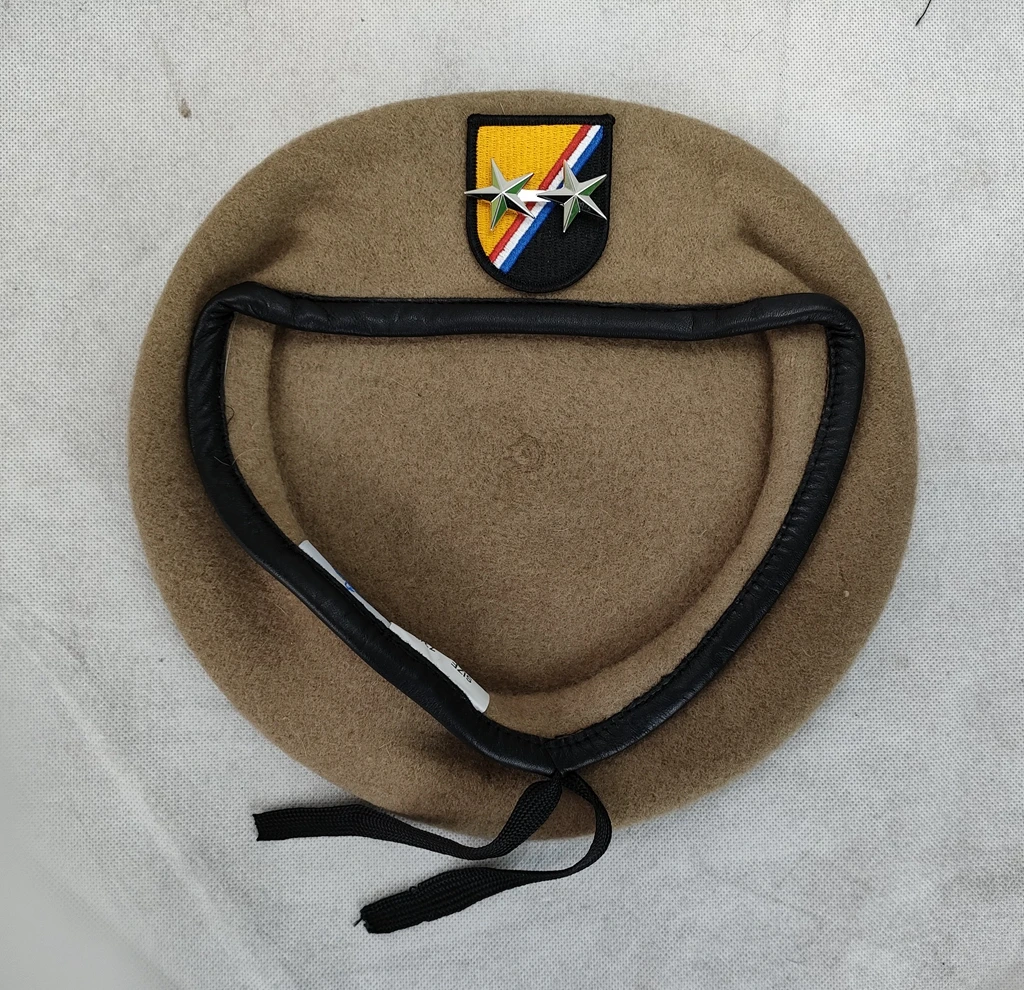 Us Army Special Operations Command Khaki Wool Beret Officer 2 Star ...