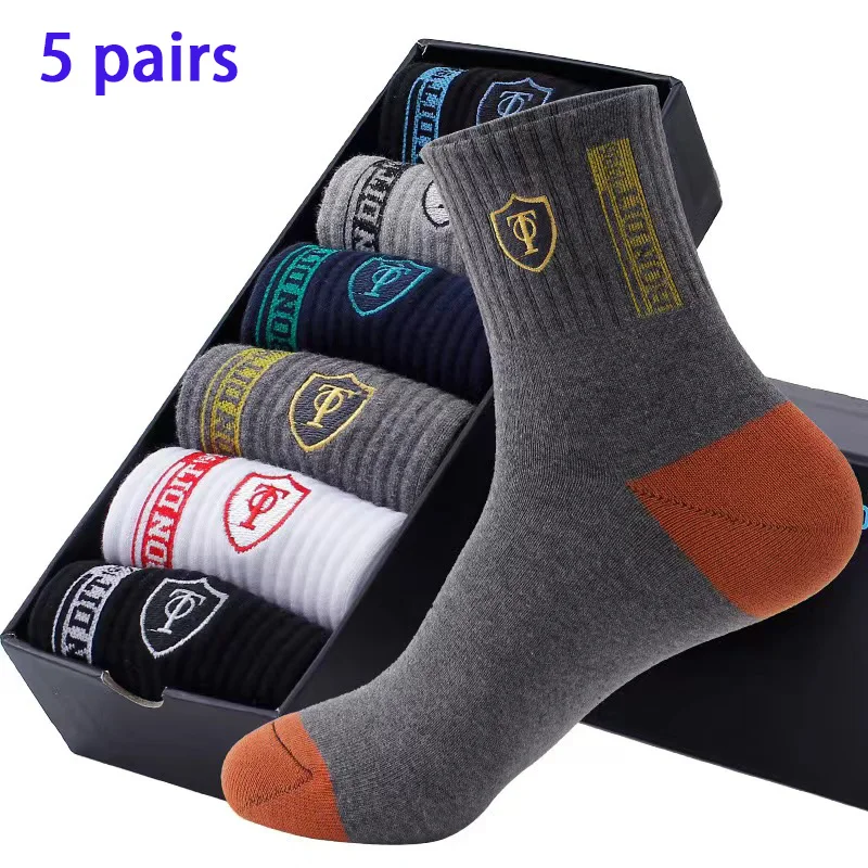 5-Pairs-of-MEN-S-Sports-Socks-Summer-Sweat-Wicking-and-Moisture ...