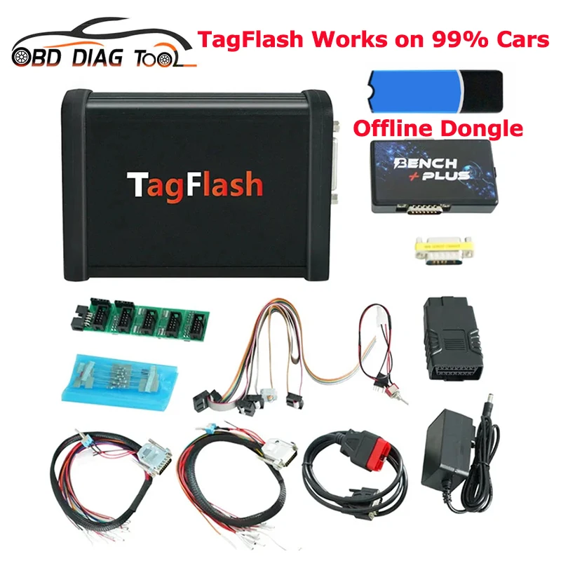 Newest-TagFlash-ECU-Programmer-With-Offline-Dongle-Car-Truck-Motor-OBD ...