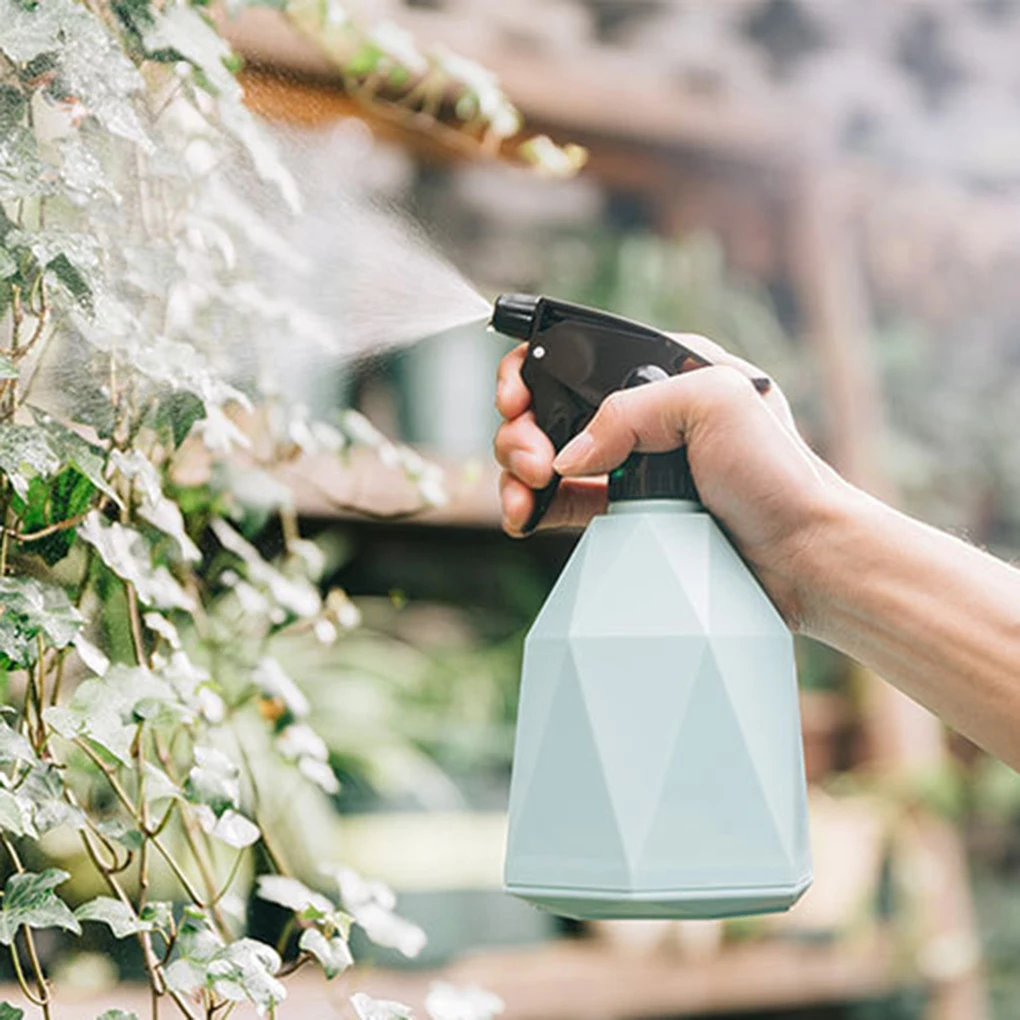 600ml-Candy-Color-Flower-Watering-Can-Geometric-Water-Spray-Bottle ...