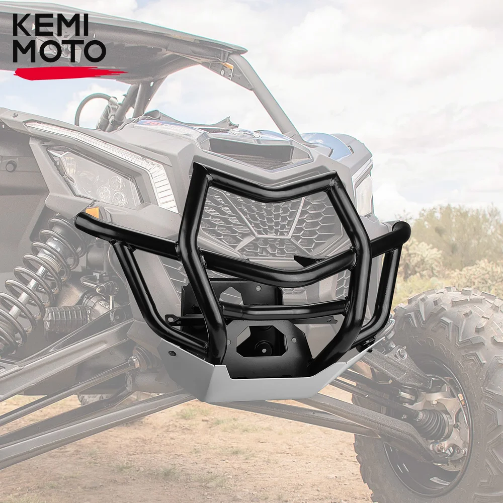X3-UTV-Front-Bumper-Guard-715002878-KEMIMOTO-for-Can-Am-Maverick-X3 ...