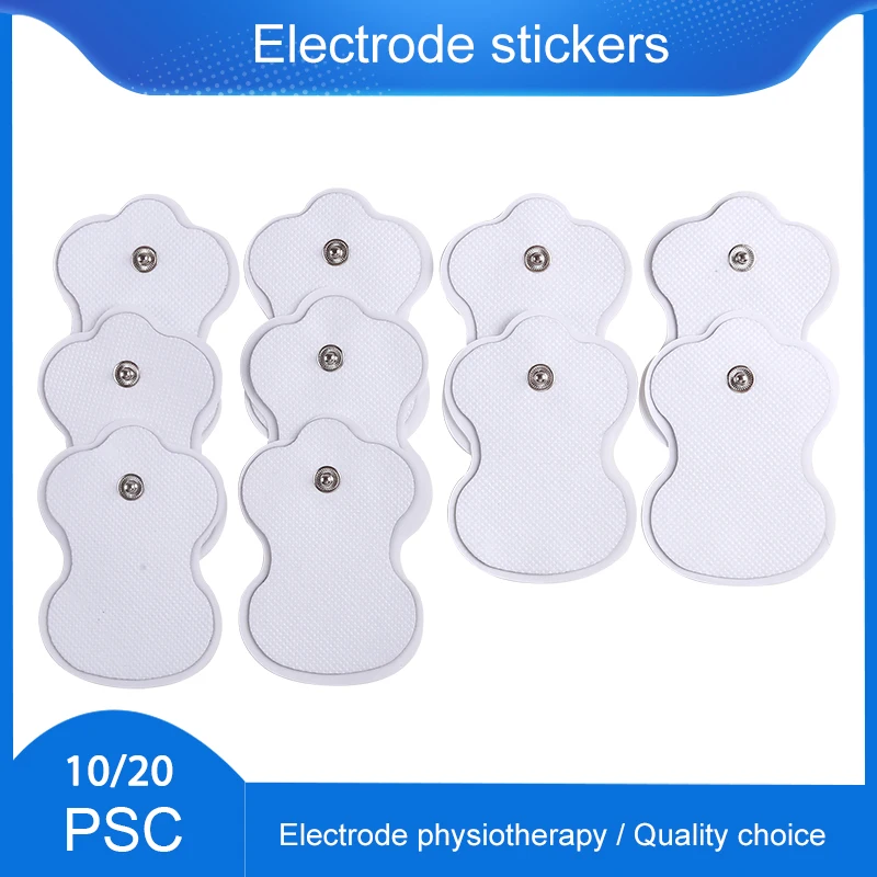 10/20pcs Electrode Pads Conductive Gel Pad Body Acupuncture for TENS ...