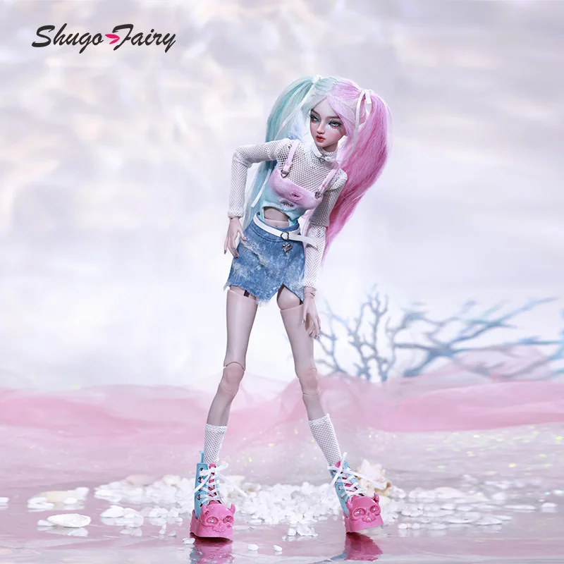 Shuga Fairy Una 1/4 BJD Doll Spray Process Fashion Lady Attractive ...