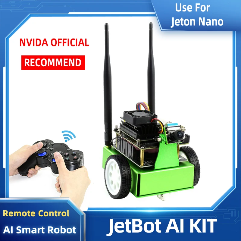 Nvidia-Jetbot-Smart-AI-Robot-Kit-for-Jetson-Nano-B01Development-Kit-with-Camera-WiFi-Bluetooth ...
