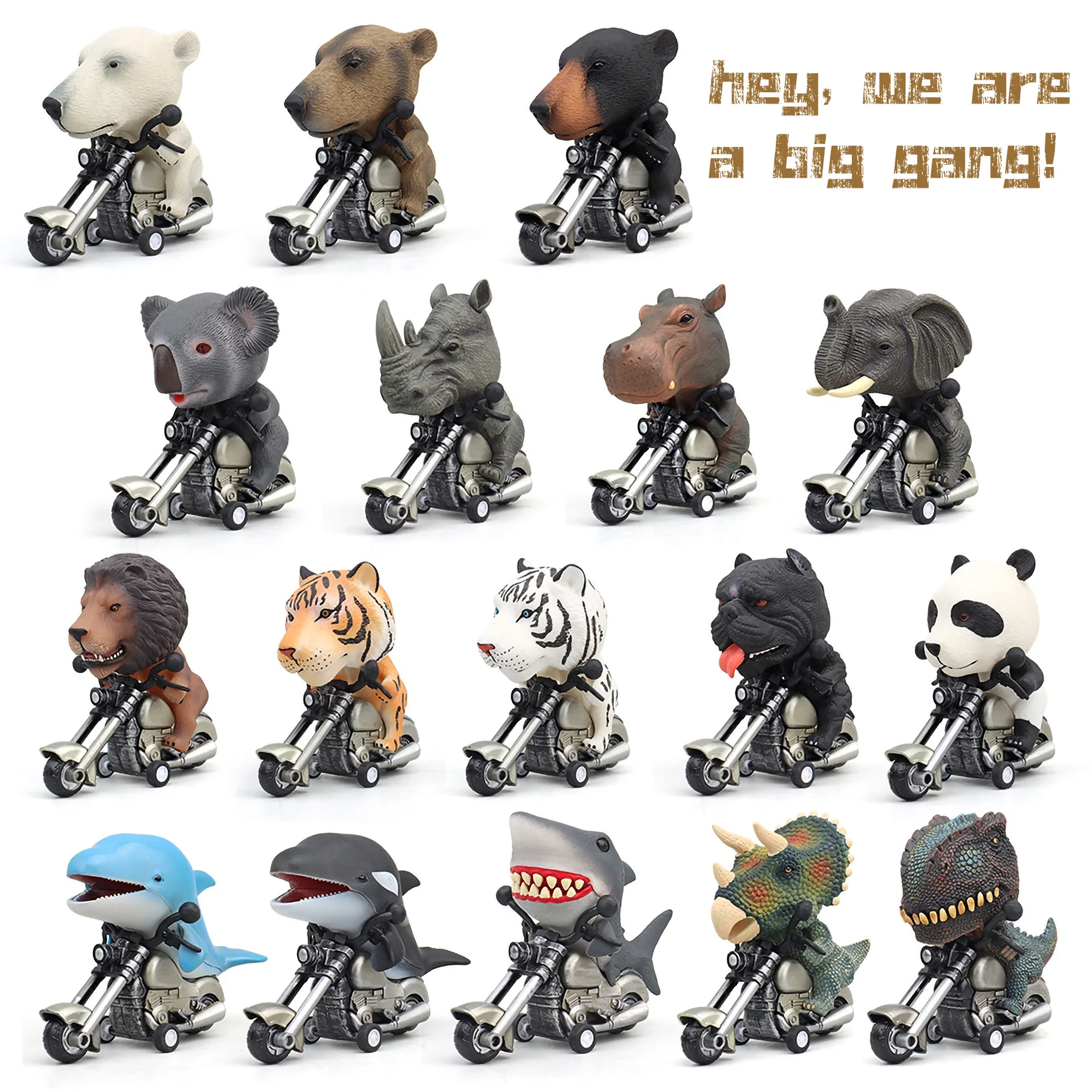 New-Type-of-Animal-Motor-Rider-Models-Panda-Tiger-Bear-Cartoon-Style ...