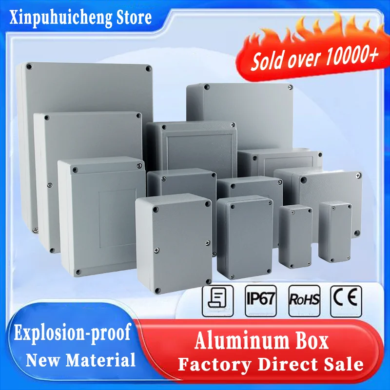 Industrial-explosion-proof-cast-aluminum-junction-box-waterproof-metal ...