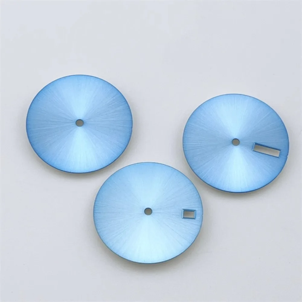 28-5mm-NH35-Dial-Sky-Blue-Surface-DIY-Watch-Faces-Mechanical-Watch ...