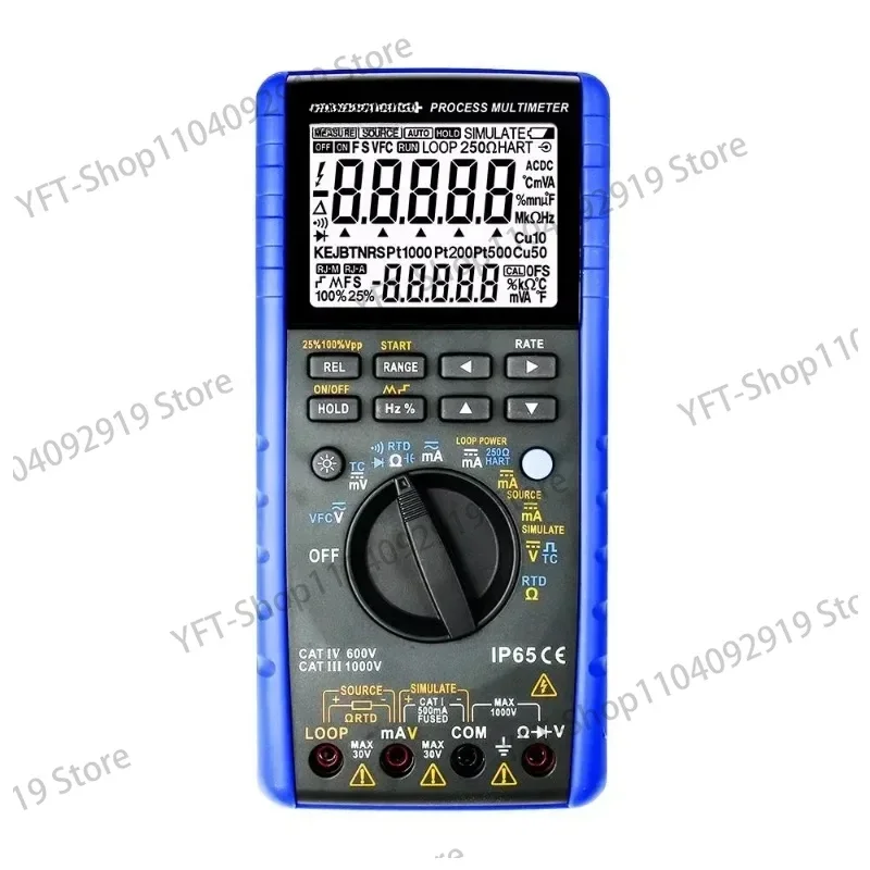 79A-Loop-Power-Signal-Generator-4-20ma-Digital-Process-Multimeter-RTD-Thermocouple-Calibrator ...