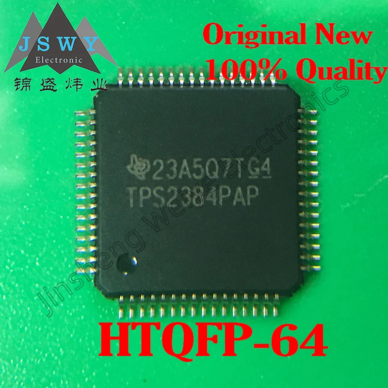 5~10PCS TPS2384PAPR silk screen TPS2384PA P package HTQFP 64 power ...