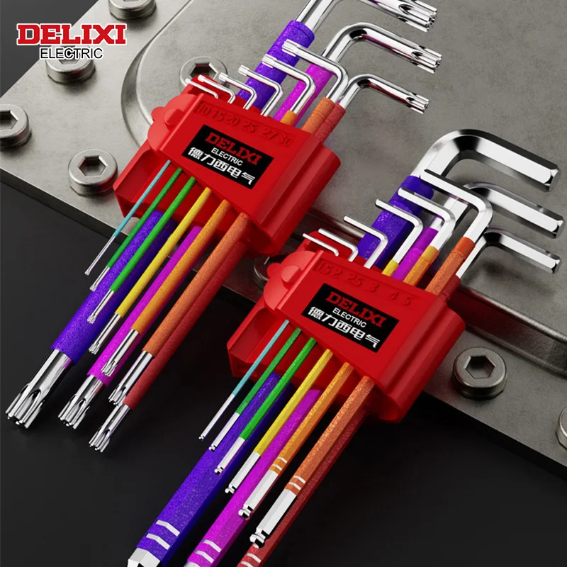 DELIXI-ELECTRIC-Allen-Key-Set-Allen-Hex-Wrench-Screwdriver-Set-With ...