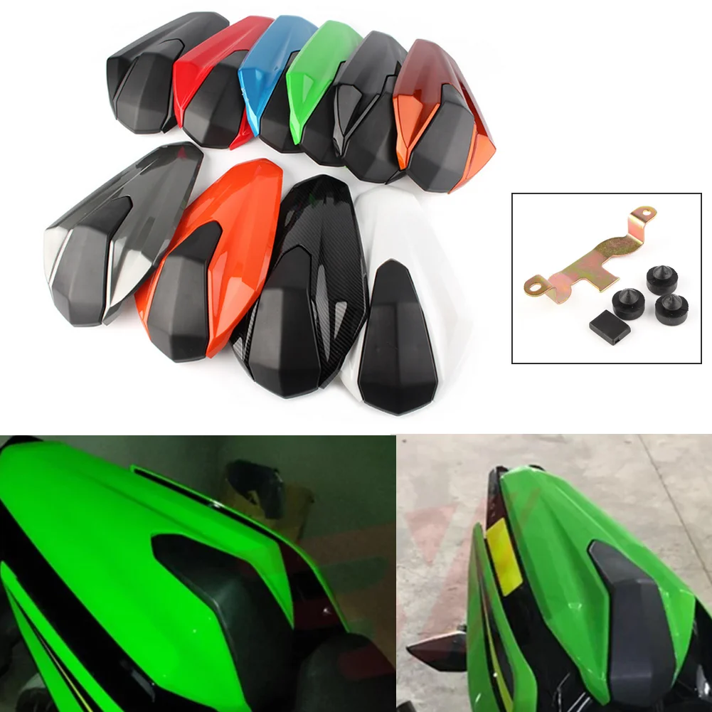 Capa de assento traseiro para kawasaki ninja 400 ninja400 z400 2018 ...
