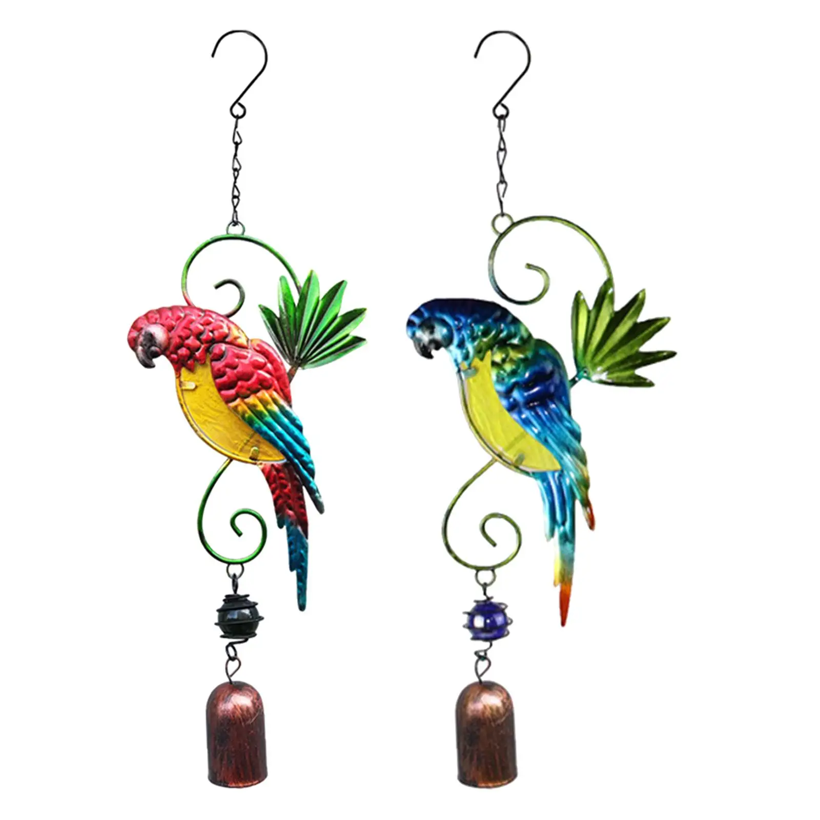 Parrot-Wind-Chime-Bird-Wind-Chime-Outdoor-Home-Decor-Gift-Cute-Garden ...