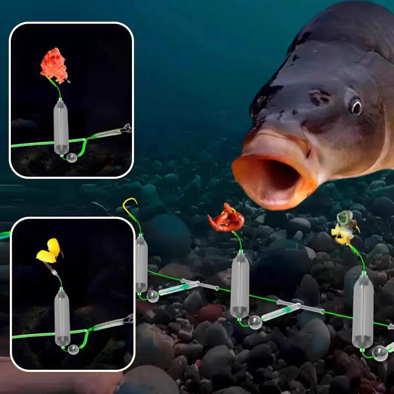4 Hooks Anti Drift Bottom Fishing Rig - AliExpress 1420
