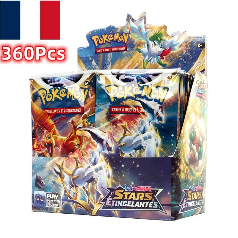 360Pcs-French-Pokemon-Card-Brilliant-Stars-Booster-Box-Pok-mon-Fran-ais ...