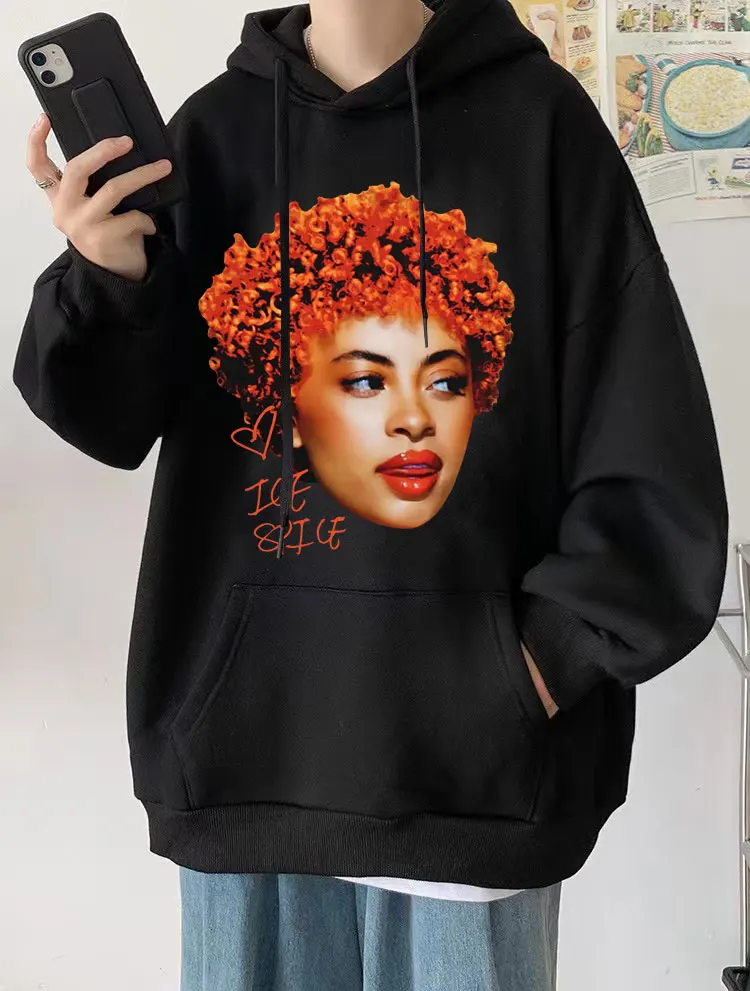 Rapper Ice Spice Certified Munch Graphic Hoodies for Men Women Fashion ...