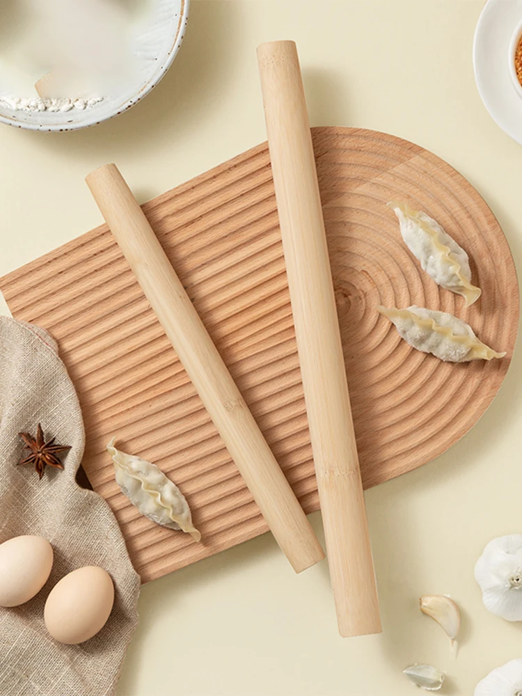Solid-Natural-Wood-Cooking-Tools-Fondant-Cake-Decoration-Rollers-Dough ...