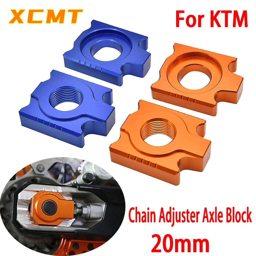 20mm-Chain-Adjuster-Regulator-Sliders-Motorcycle-Axle-Block-Tensioner ...