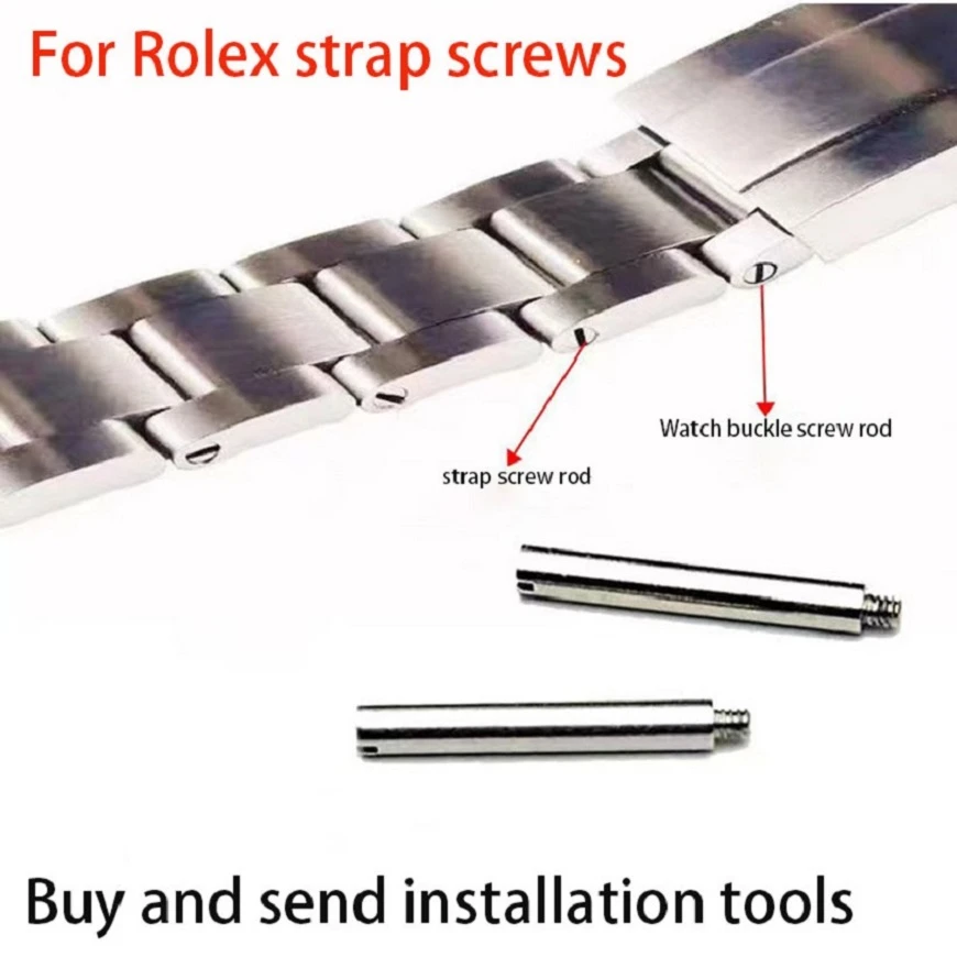 Watch Straps Oyster Perpetual | Perpetual Rolex Oyster Strap | Screw ...