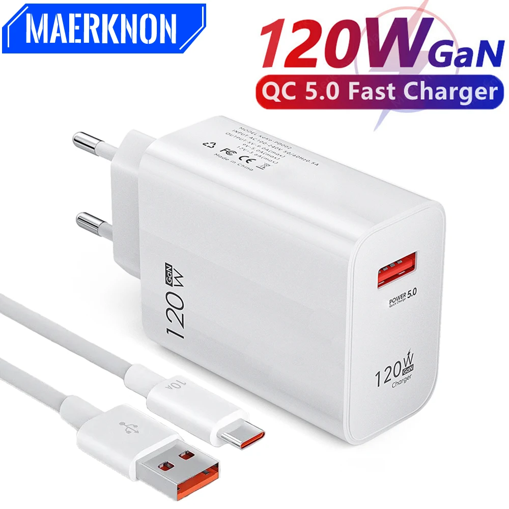 120W-USB-Charger-Fast-Charging-Mobile-Phone-Power-Adapter-For-iPhone ...