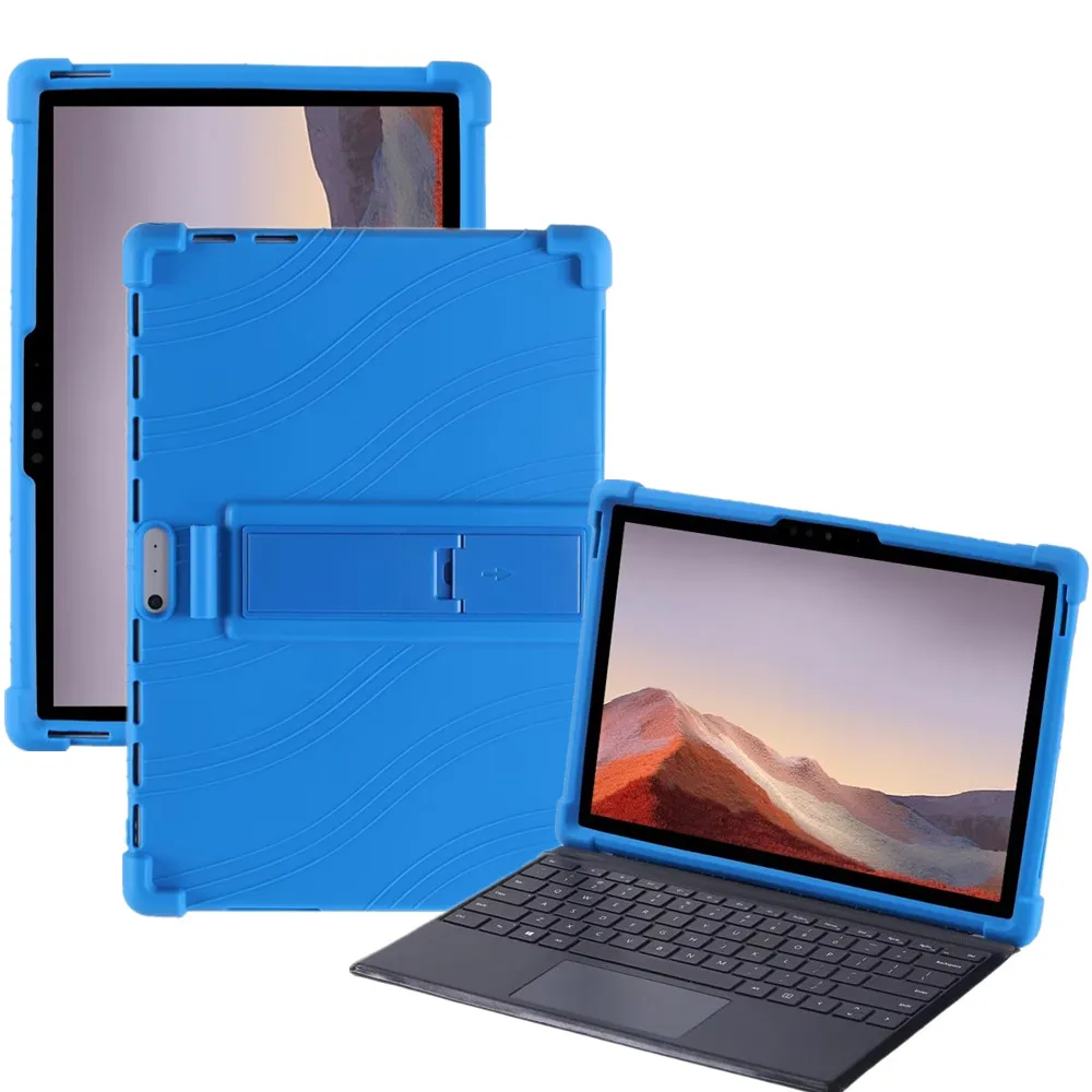 Soft-Case-for-Microsoft-Surface-Pro-7-12-3-inch-Silicone-Full-Body ...