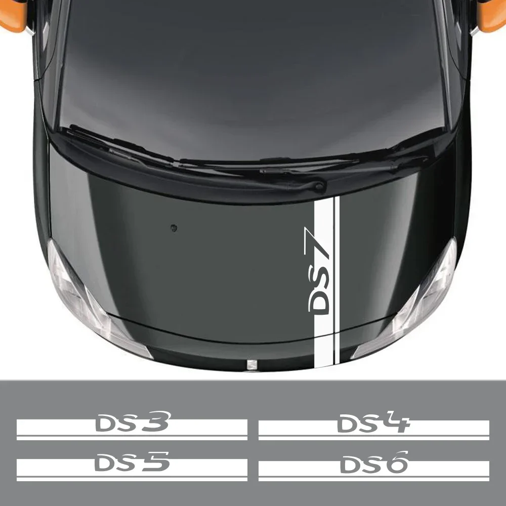 Car-Hood-Sticker-For-Citroen-DS3-Cabrio-DS4-DS5-DS-Prestige-5LS-DS6-DS7 ...