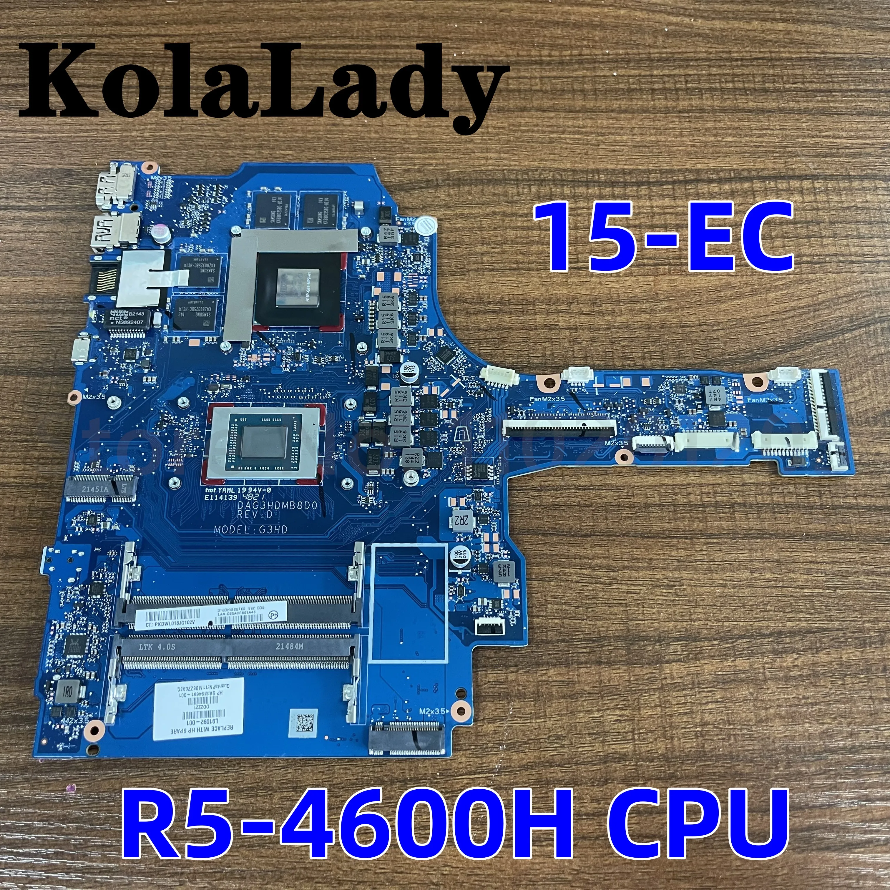 NEW-DAG3HDMB8D0-L91092-601-L91092-001-For-HP-15-EC1010CA-15-EC-Laptop ...