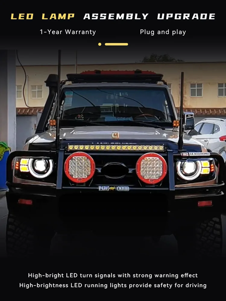 Car-Lights-For-Toyota-Land-Cruiser-LC70-71-76-79-Auto-LED-Headlight ...