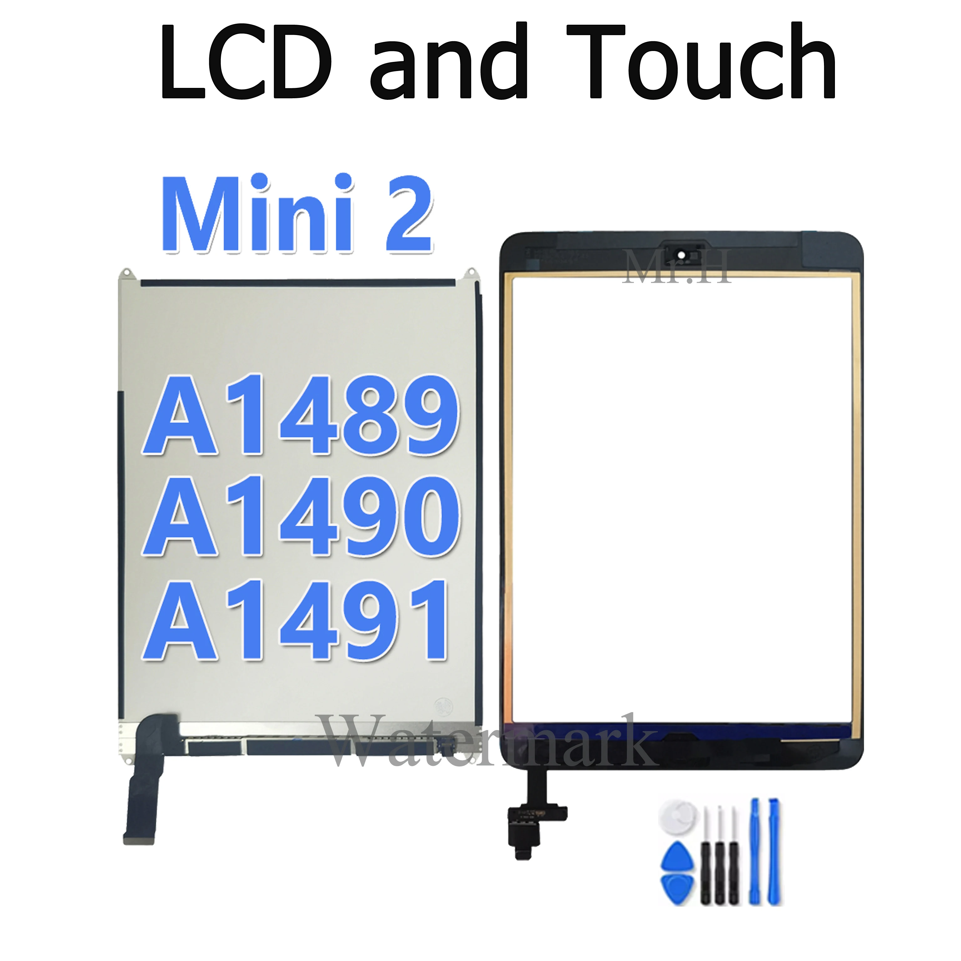 Touch Screen Lcd Display For Ipad Mini 1 2 3 Mini1 Mini2 Mini3 A1432 ...