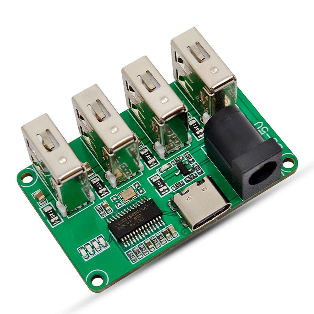 USB2.0 HUB module 1 to 4 hub module DC5V PH2.0 FE1.1S chip 4-way USB ...