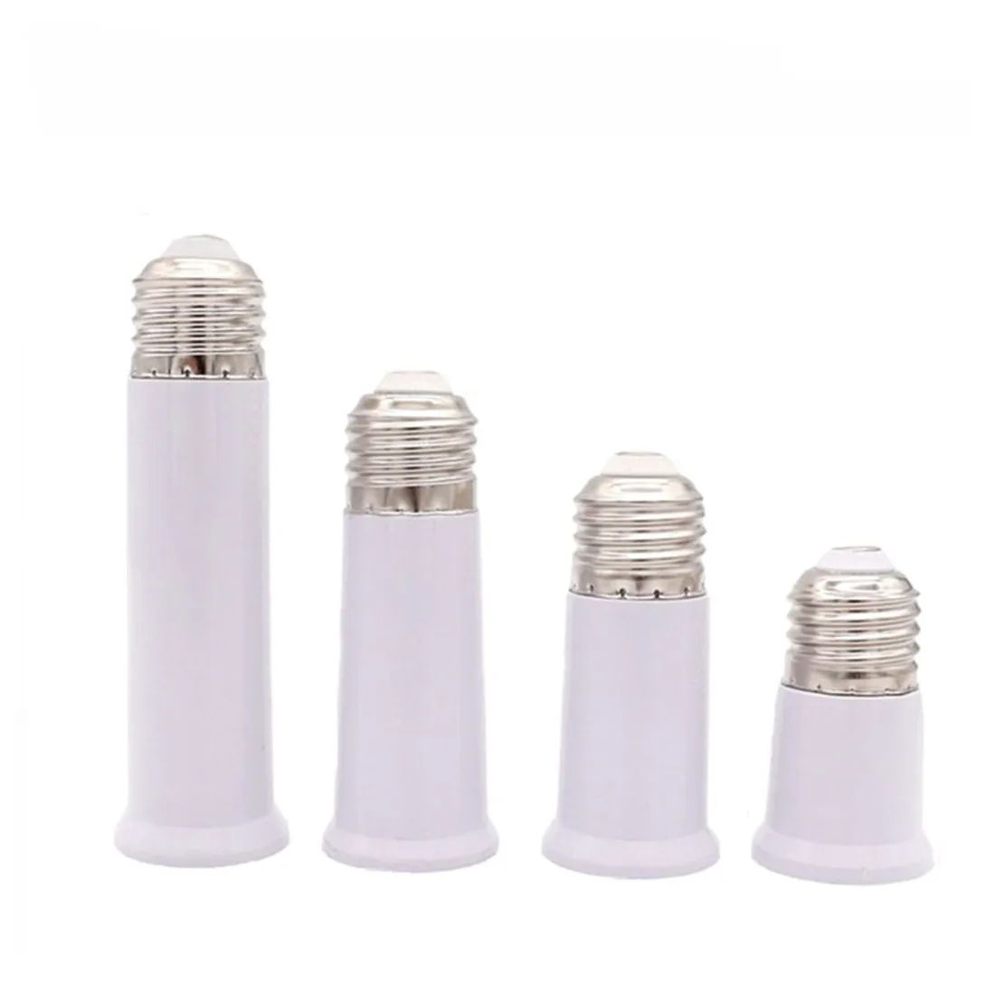 E27 E26 Socket Extender E27 to E27 Standard Medium Base Lamp Extension ...