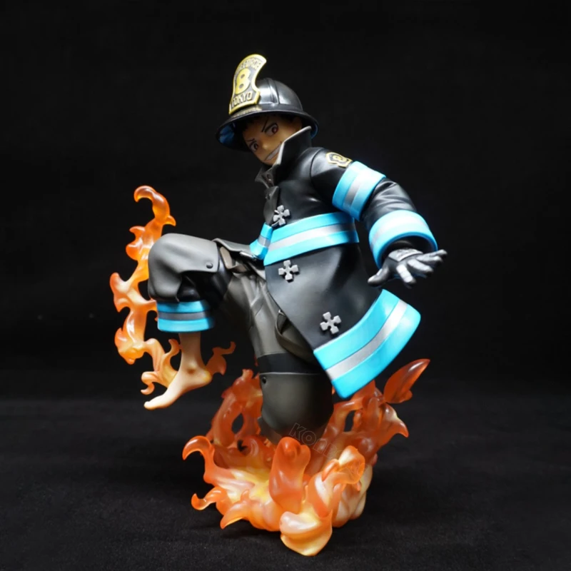 15cm Enen no Shouboutai Shinra Kusakabe Anime Figure ARTFX J Fire Force ...