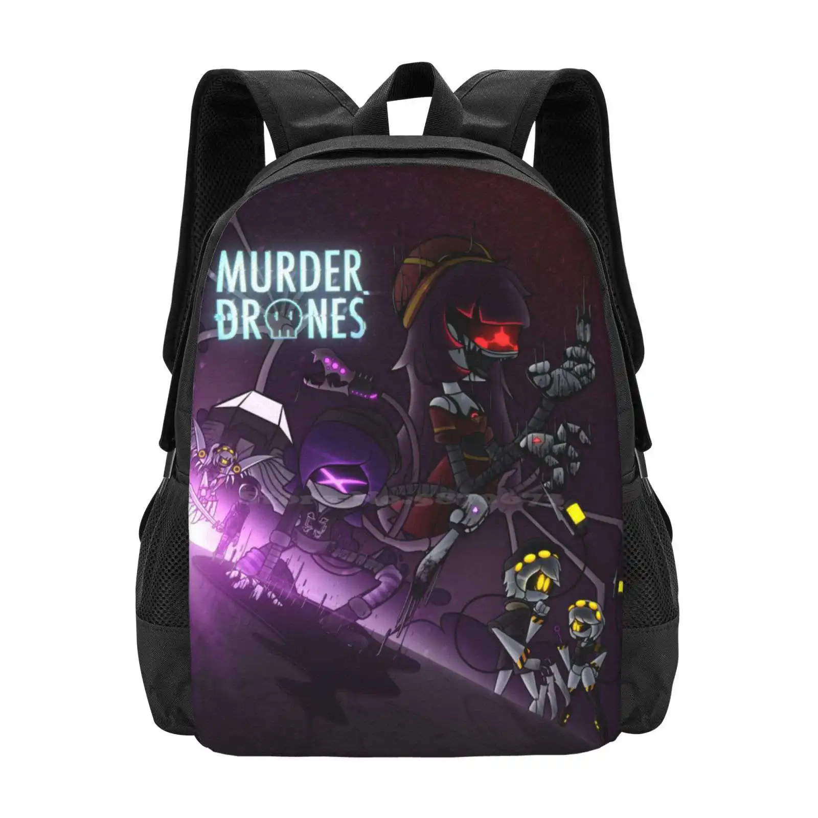Murder-Drones-Hot-Sale-Schoolbag-Backpack-Fashion-Bags-Uzi-Doorman ...